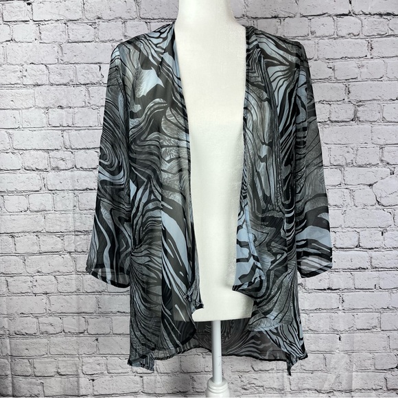 All Hours | Tops | Womens Sheer Wrap Shrug M | Poshmark